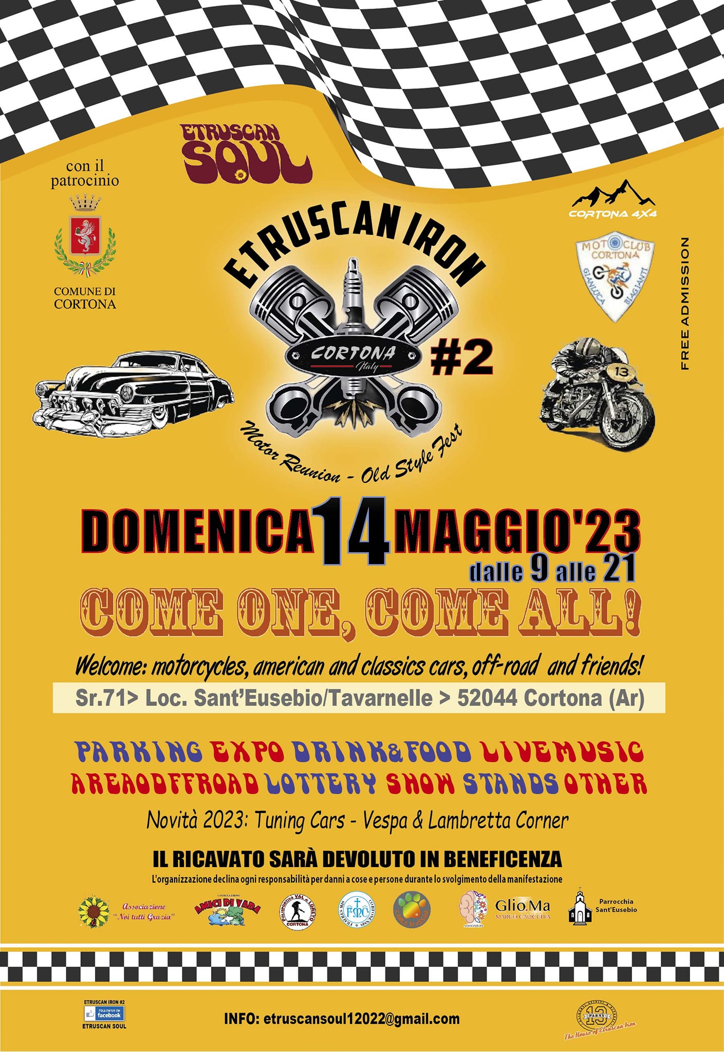 2° ETRUSCAN IRON MOTOR REUNION - OLD STYLE FEST - autoraduni.it la ...